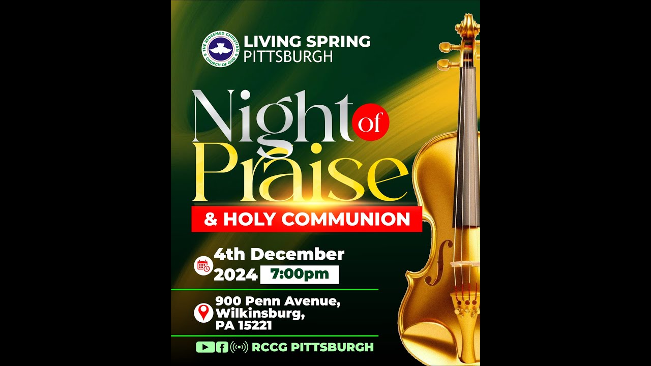 Night of Praise & Holy Communion | December 4th, 2024 - YouTube