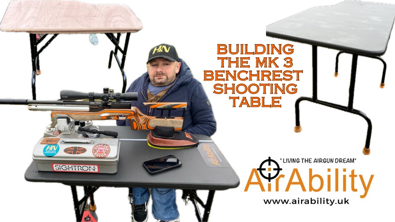 86. New Benchrest Portable Table for the 2024 season and how I made it ...