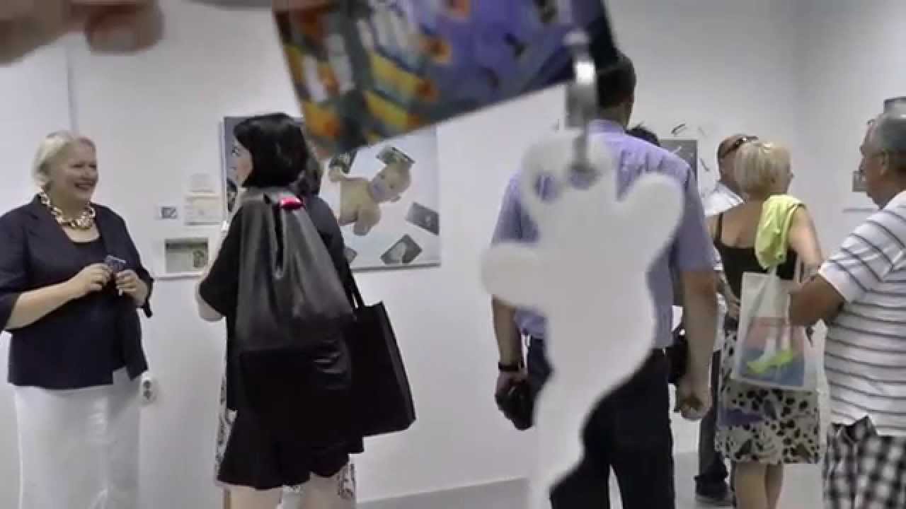 PREDRAG SPASOJEVIĆ - Otvorenje izložbe festivalskih plakata 17.7.2014 ...