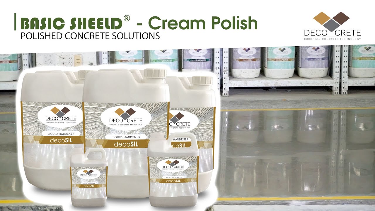 Deco Crete - Permanent Flooring Solutions BASIC SHEELD - YouTube