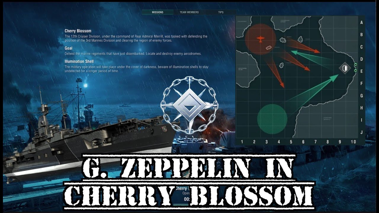 Weekly Operation Graf Zeppelin in Cherry Blossom - YouTube
