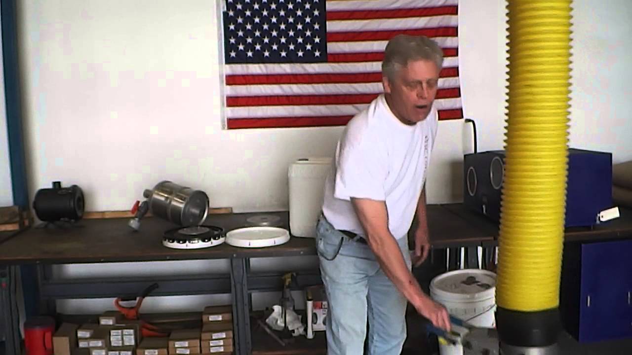 Pail handling with UniMove vacuum lifter - YouTube