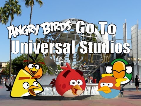 Angry Birds Go To Universal Studios - YouTube
