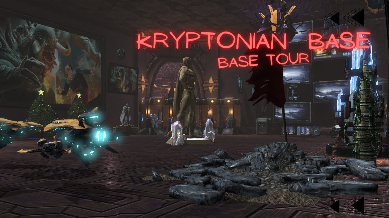 Amore's Fortress of Solitude | WIP | DCUO Base Tour - YouTube