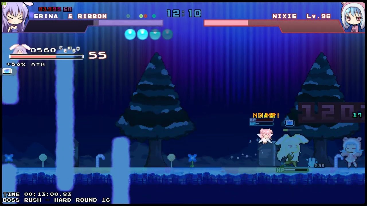 Rabi-Ribi DLC Boss Rush [Hard] 라비리비 하드 보스 러시 2022-09-25 - YouTube