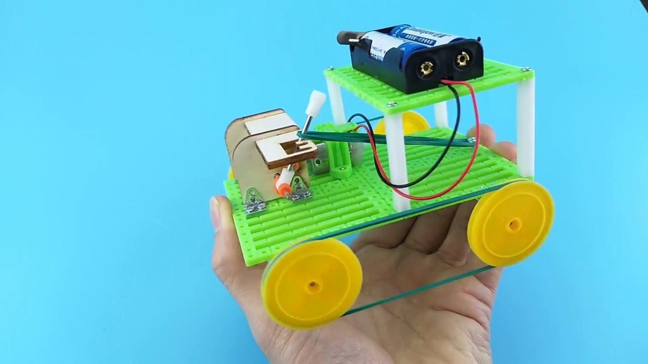 DigiWiz DIY Gear shifting car STEM - YouTube