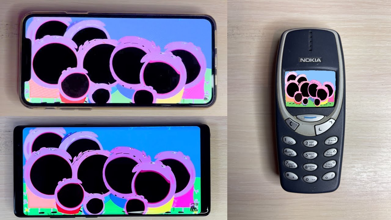 Pop Peppa Pig family on 20 mobile devices - YouTube