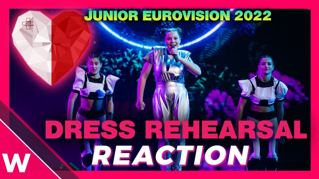 Malta dress rehearsal: Gaia Gambuzza "Diamonds In The Skies" @ Junior ...