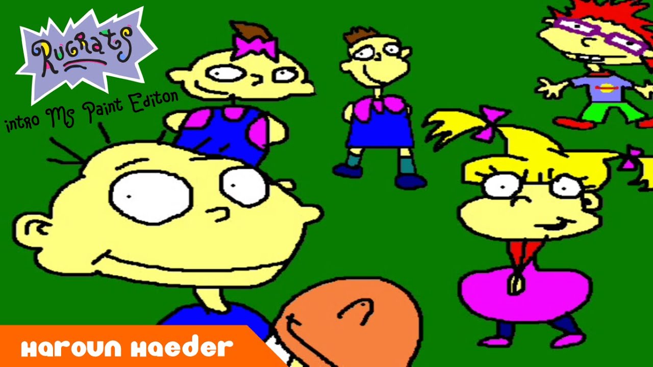 Rugrats intro (MS Paint Edition) - YouTube