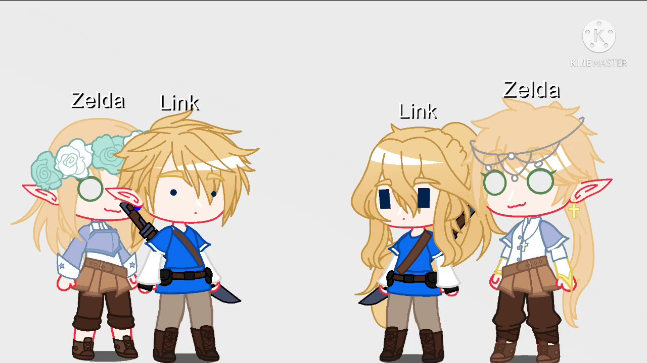 If botw link and Zelda met their genderbent selves ~ botw ~ ammesh ...
