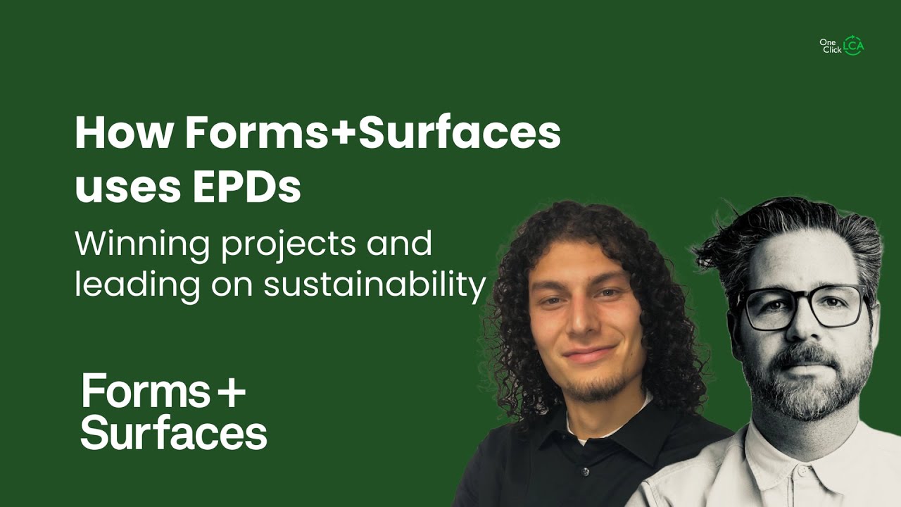 How Forms+Surfaces uses EPDs to win projects and lead on sustainability ...