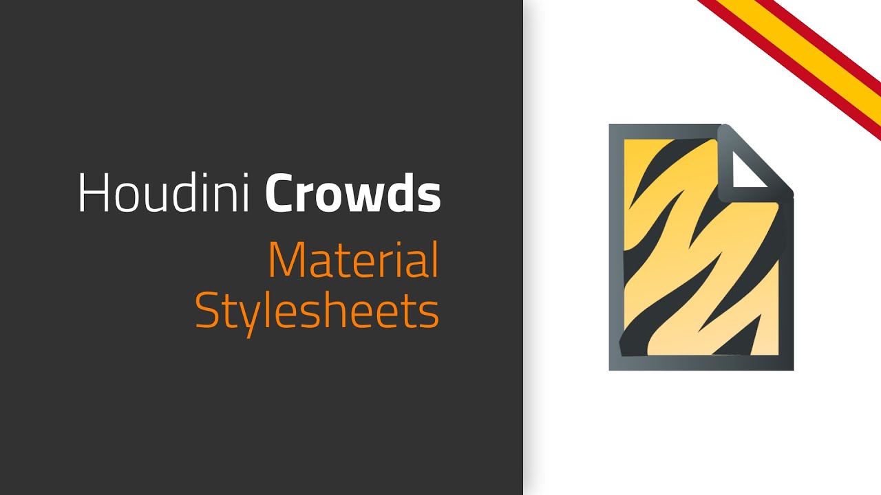 Aplicar texturas con Material Stylesheets | Crowds en Houdini - YouTube