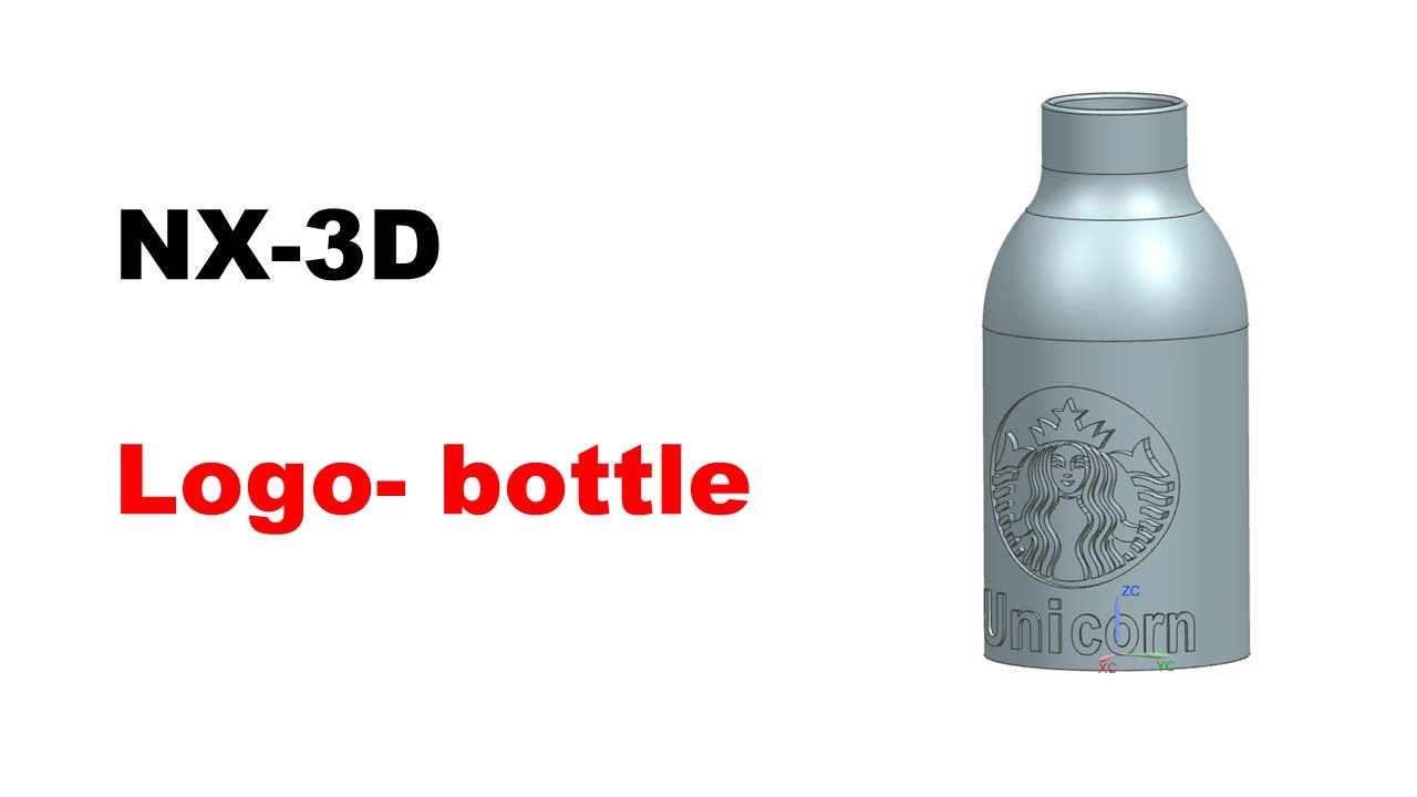 NX-3D(logo-bottle) - YouTube