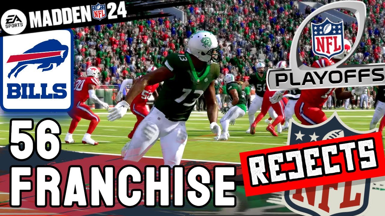 HARDEST MADDEN 24 FRANCHISE - NFL REJECTS: BUFFALO BILLS CYCLE ...