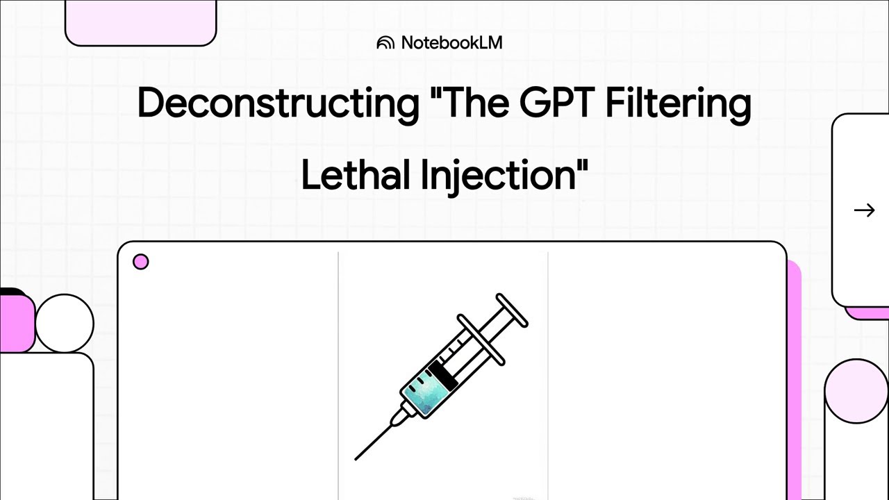 Deconstructing The GPT Filtering Lethal Injection 1 - YouTube
