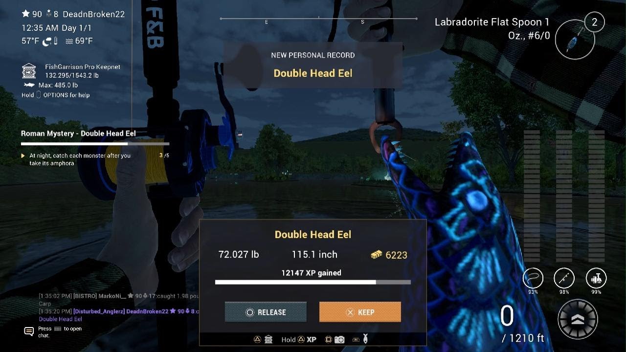 FishingPlanet- Halloween Event, 2-Headed Eel - YouTube