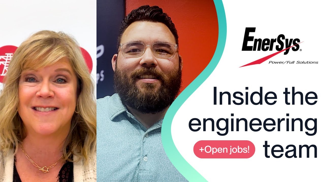 Discover a fulfilling career at EnerSys - YouTube