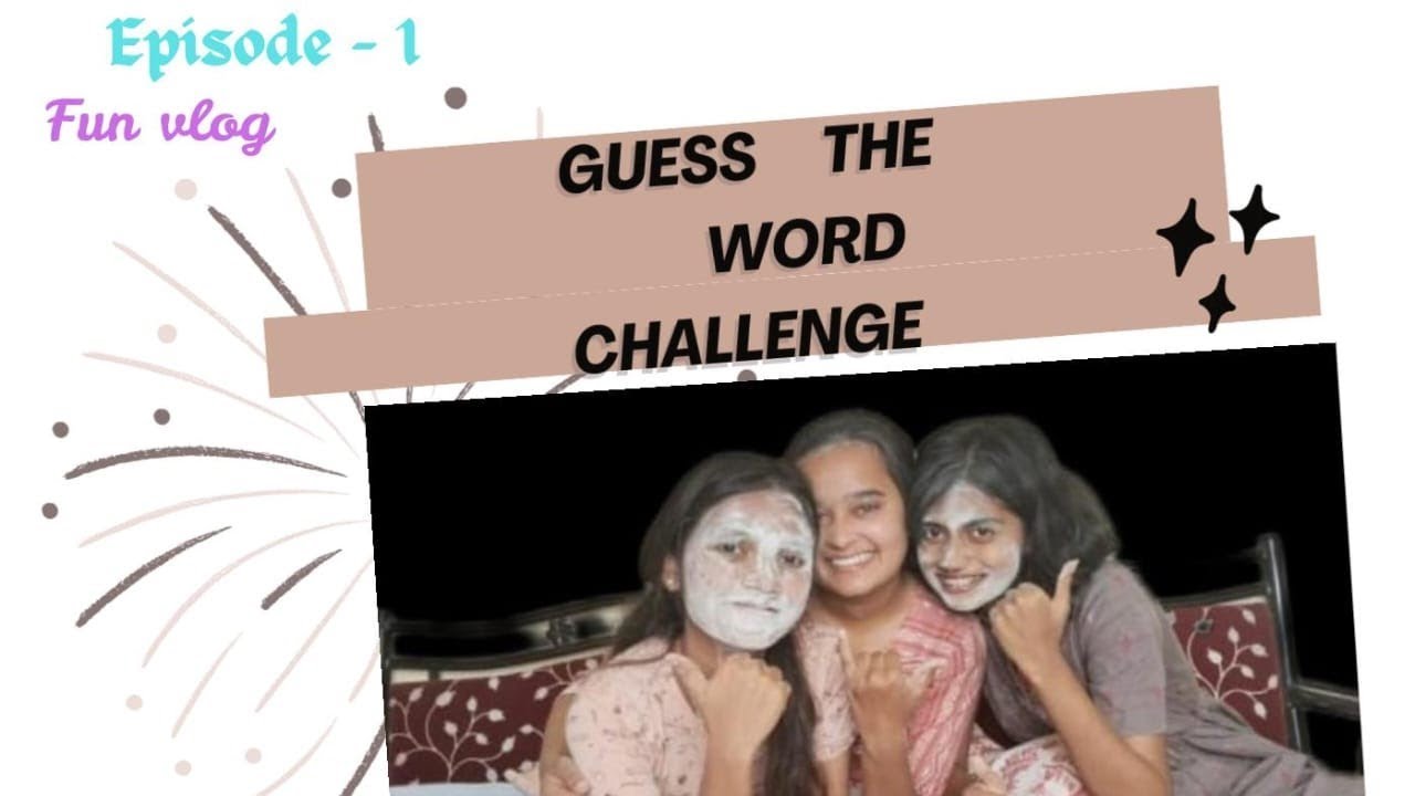 Guess the word challenge 🤔 episode 1 PART 01 - YouTube