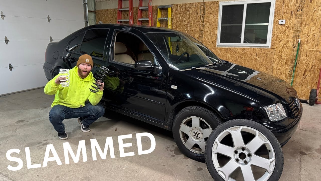 MK4 Jetta gets slammed on some Audi S4 wheels | completely different ...