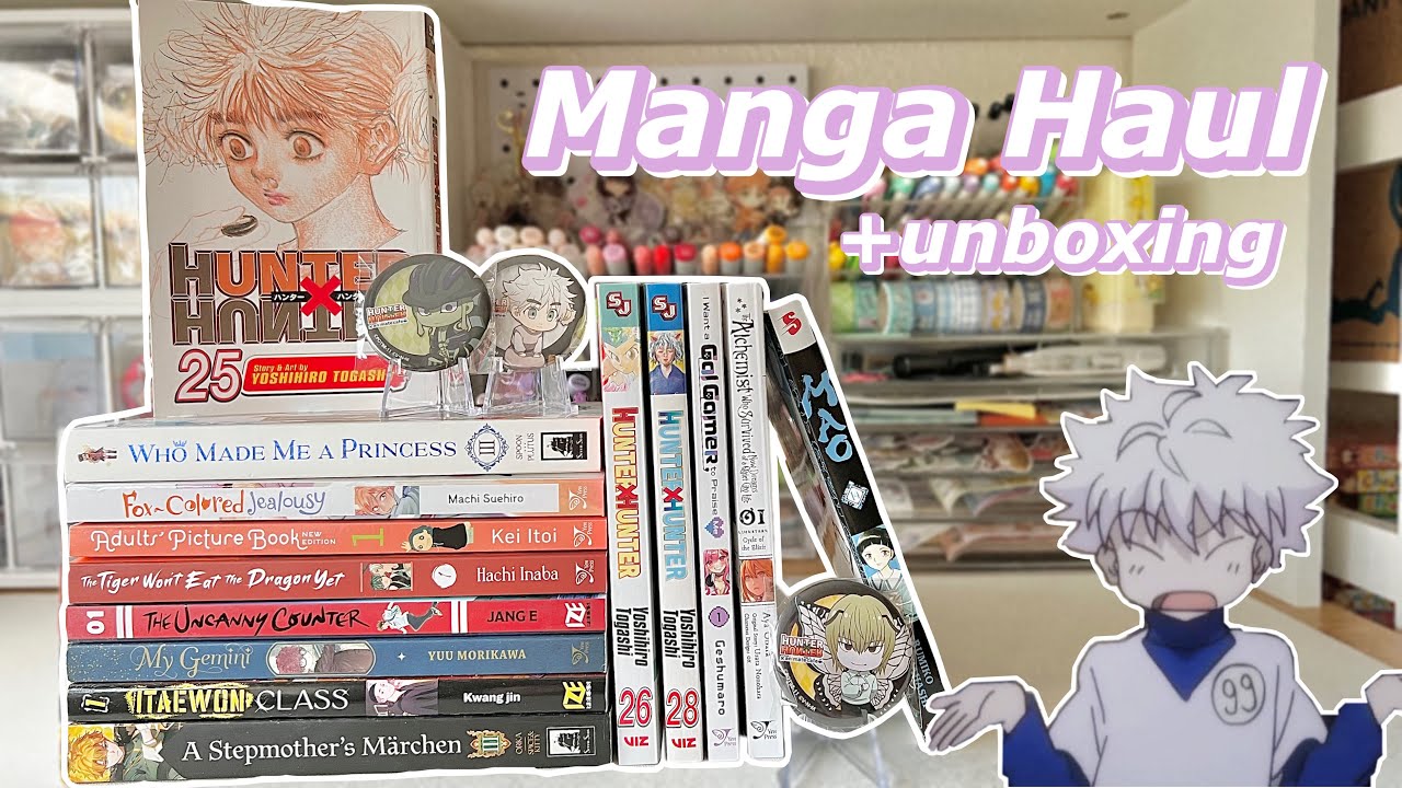 Manga Haul + Unboxing || April 📚 - YouTube