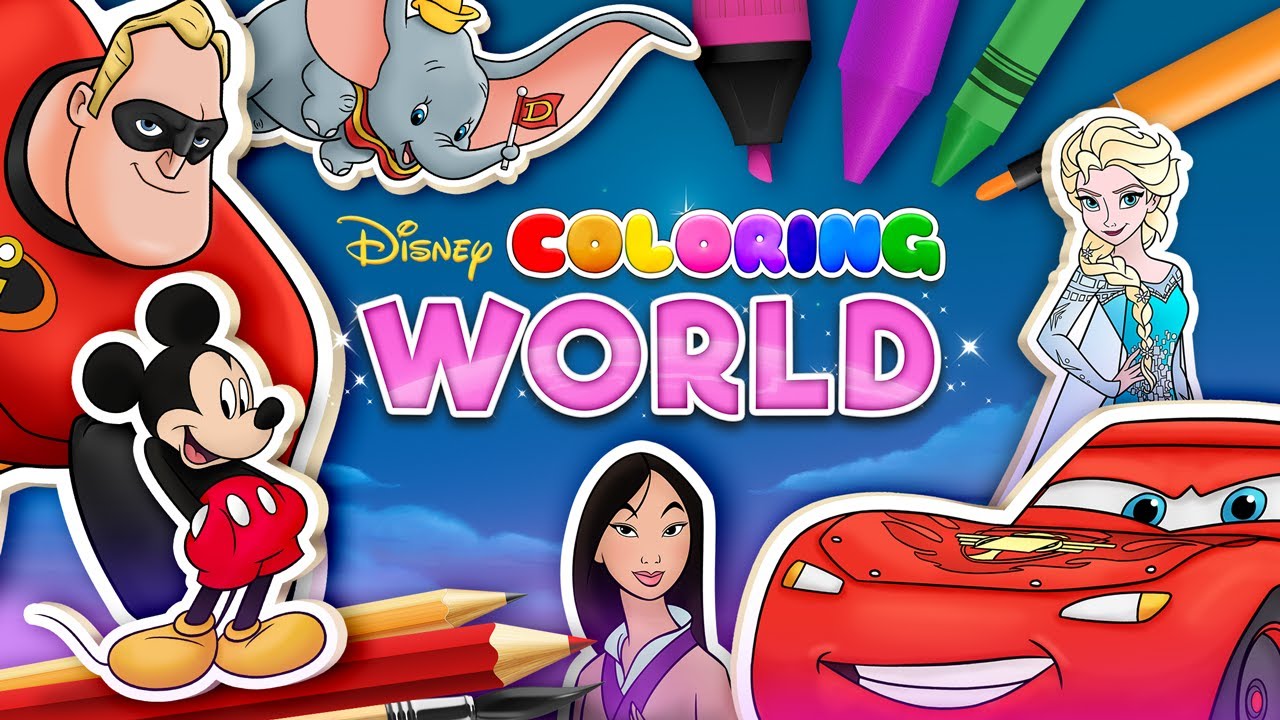 Disney Coloring World PHOTOS: New 50th Anniversary Coloring Book