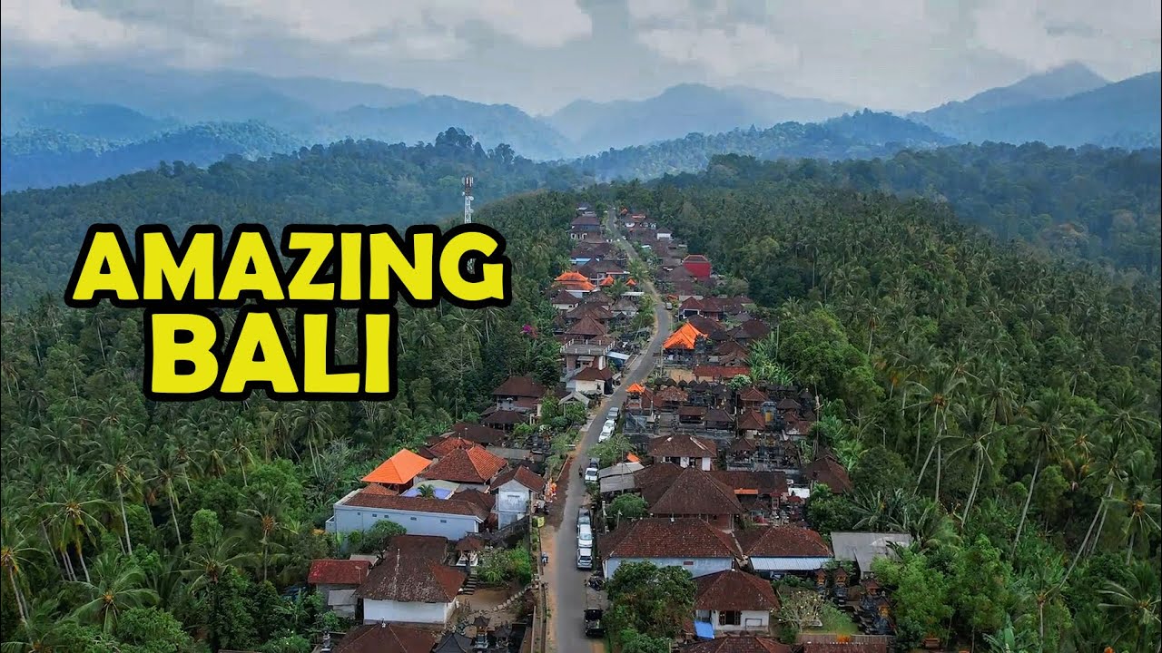 DESA DI TENGAH PERBUKITAN I AMAZING VIEW - YouTube