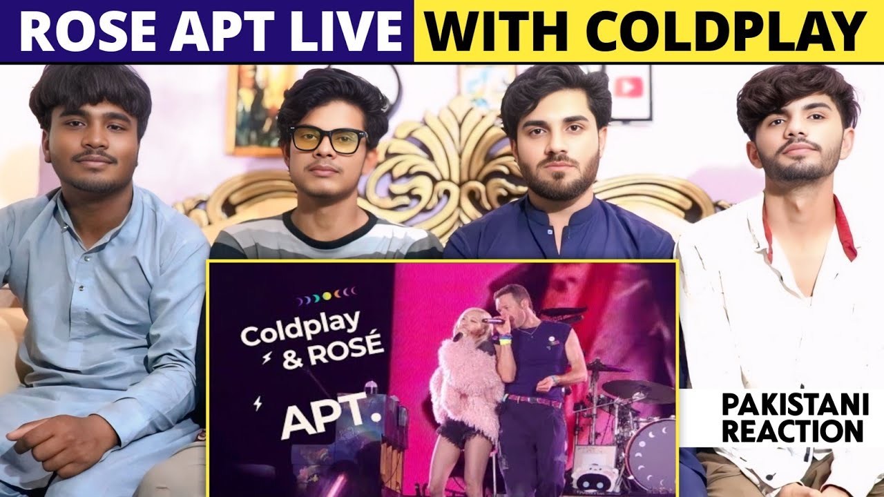 Rose Apt Live With Coldplay - Pakistani Reaction - Shan Extra - YouTube
