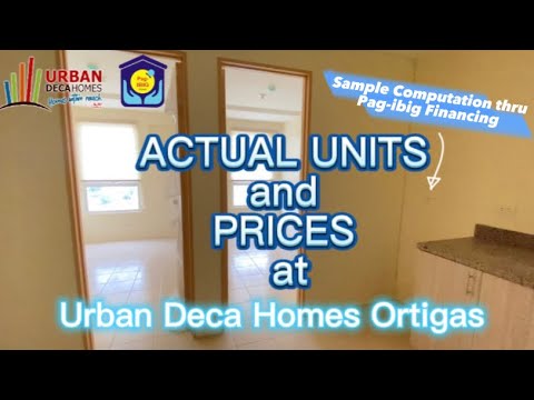 Urban Deca Homes Ortigas Updated Prices and Actual Units | Pag-ibig ...