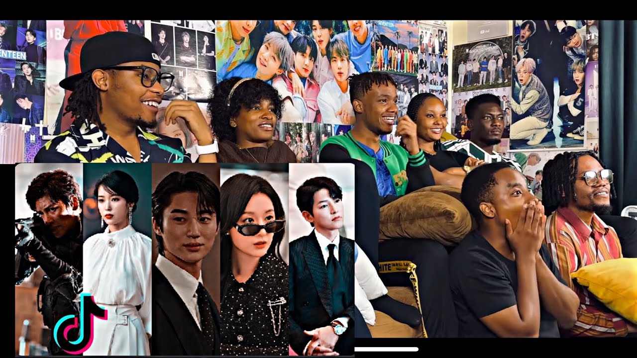 AFRICANS SHOW THEIR FRIENDS (NEWBIES) A TOP NOTCH KDRAMA TIKTOK EDITS ...