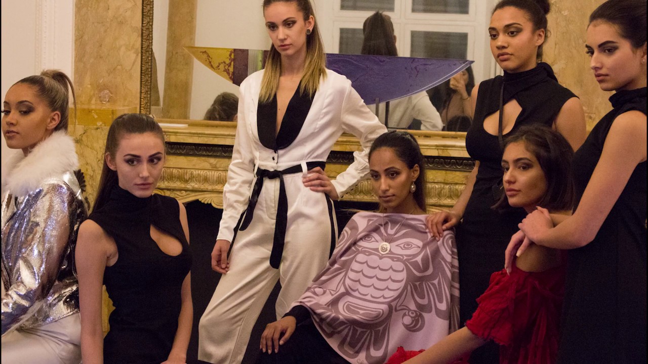 Chloe Angus Design takes on London Fashion Week - YouTube