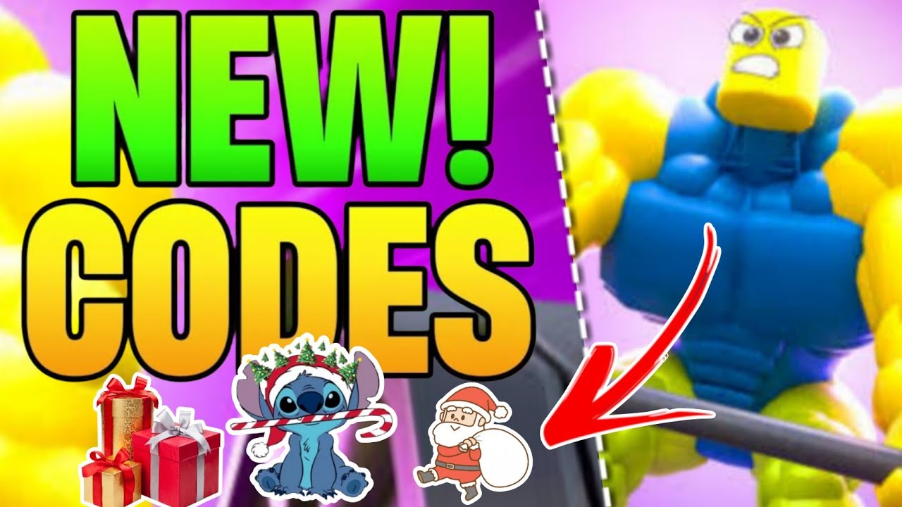 🎁 Update 🎁 STRONG MUSCLE SIMULATOR CODES - ROBLOX STRONG MUSCLE ...