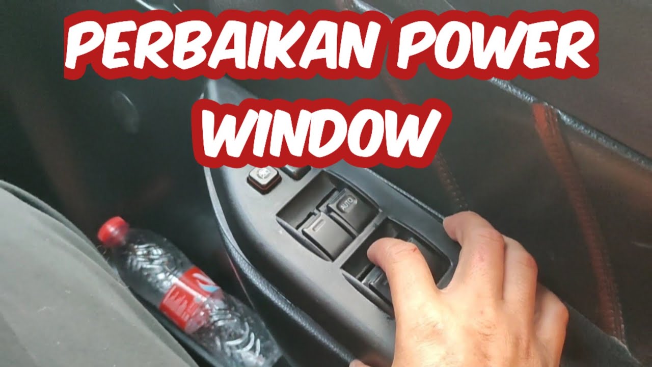 Perbaikan Power Window Vios Gen 3 Macet 1 Bagian Sopir - YouTube