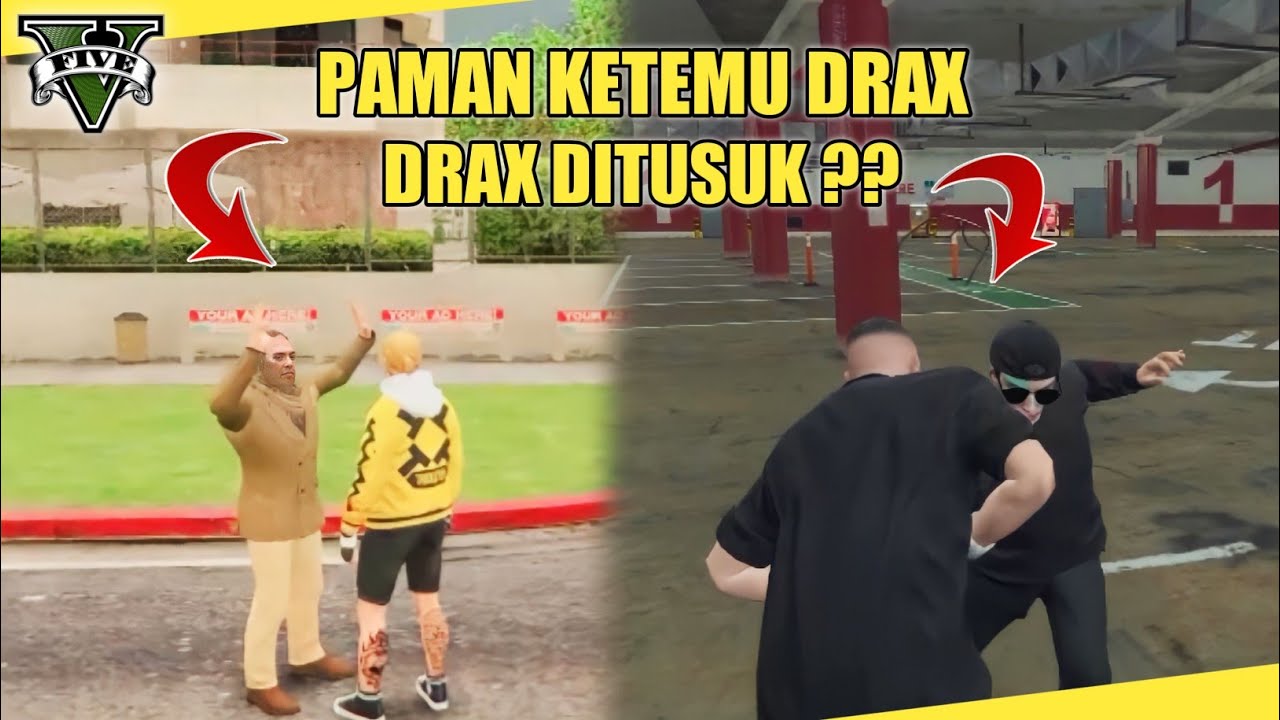 PAMAN KETEMU DRAX DAN DRAX DITUSUK OLEH ORANG INI ?? - GTA V ROLEPLAY - YouTube