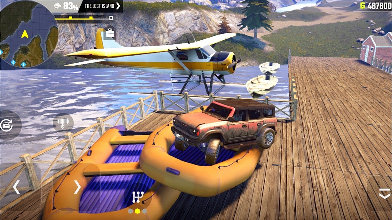 Building Wooden Boat Docking Area | Off Road 4x4 Driving Simulator ...
