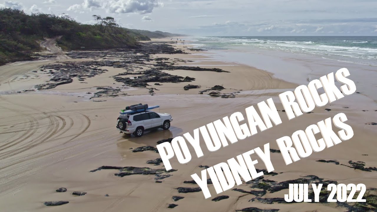 Driving POYUNGAN & YIDNEY ROCKS at Low Tide - JULY 2022 K'GARI 4x4 ...