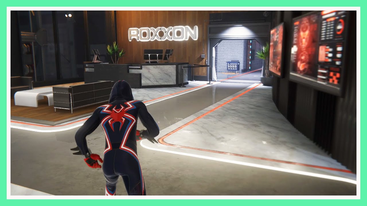 Spider-Man: Miles Morales - Roxxon Lab West - YouTube