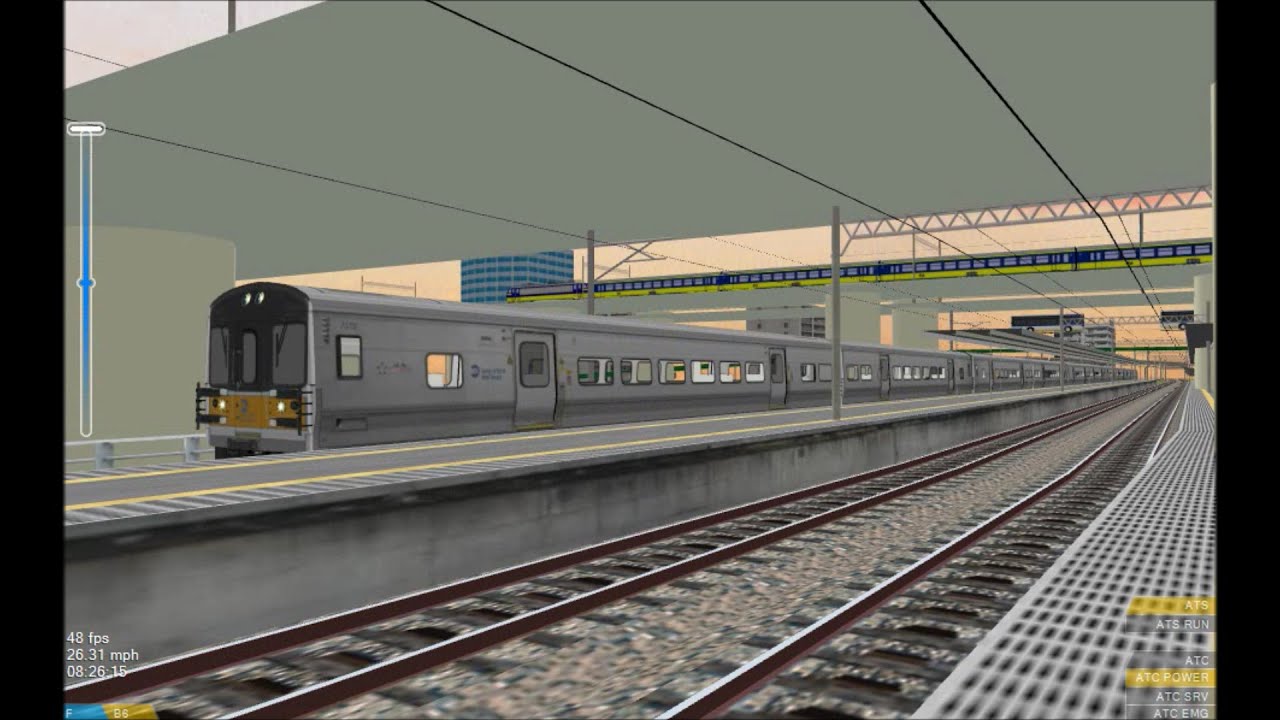 OpenBVE HD: Long Island Rail Road 10 Car Bombardier M7 EMU WIP Train ...