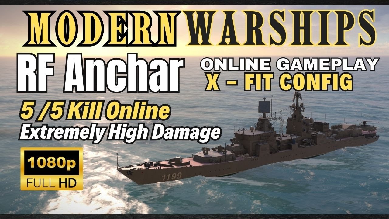RF Anchar (Project 1199) - 5/5 Score Online Gameplay | MODERN WARSHIPS ...