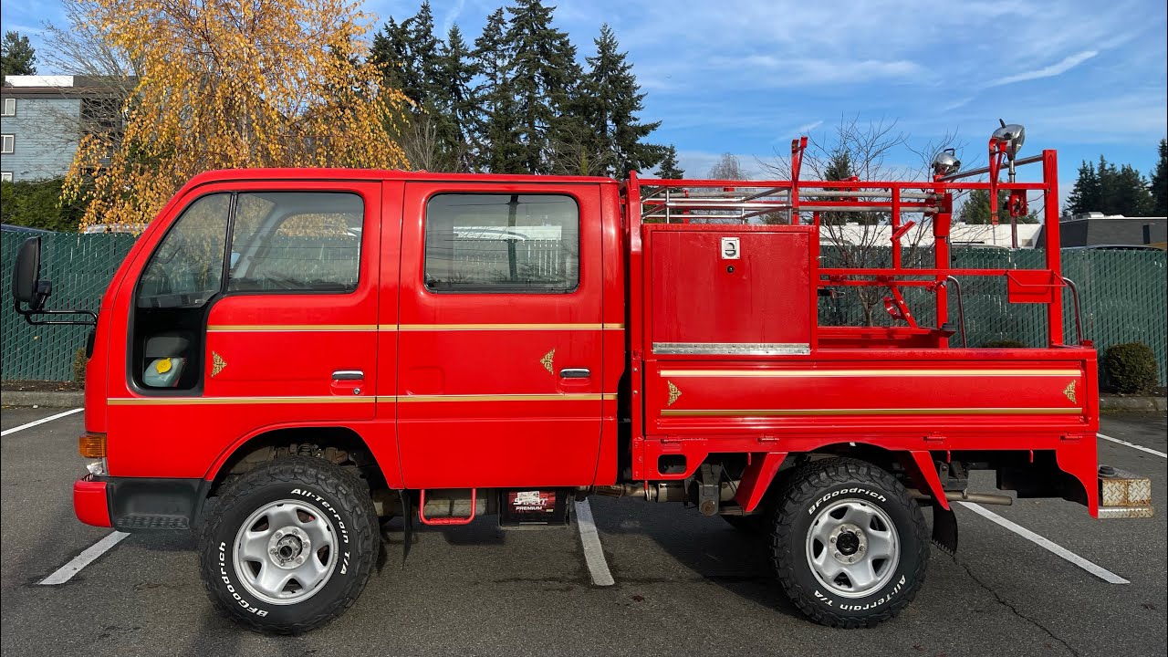 1997 Nissan Atlas W-Cab 4x4 lift kit 2 inch diesel TD27 5SPD Hi Lo ...