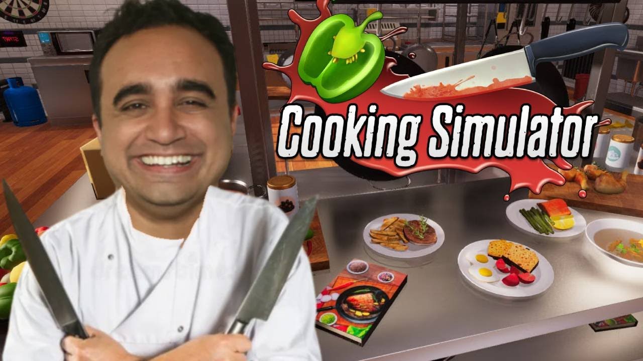 Squeex Tries Cooking Simulator For The First Time! (Funny Moments) - YouTube