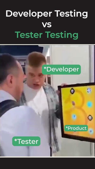 Developer Testing vs Tester Testing 😂 | QA Memes - YouTube