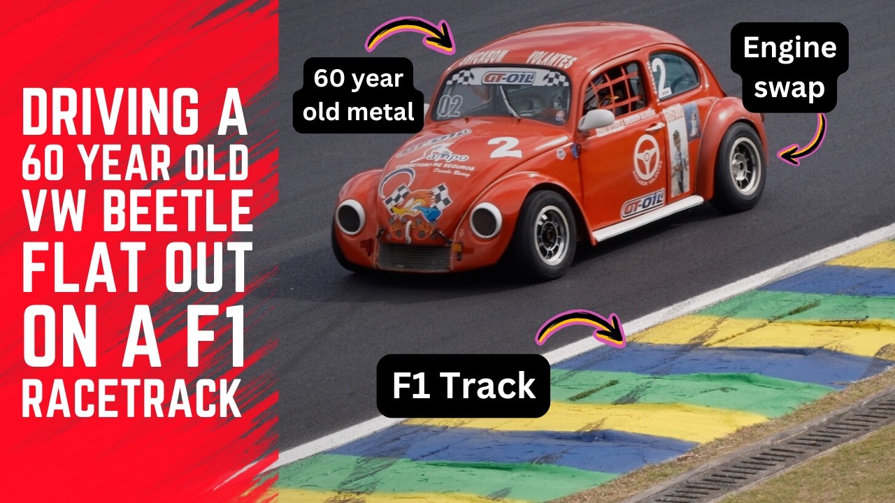 I Borrowed 60 Year Old, Engine Swaped, VW Beetle And Drove It Flat Out ...