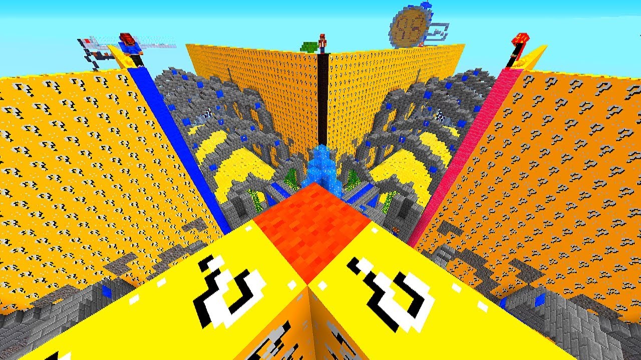 Minecraft MODDED Walls #17 'LUCKY BLOCK!' With Vikkstar, BajanCanadian ...