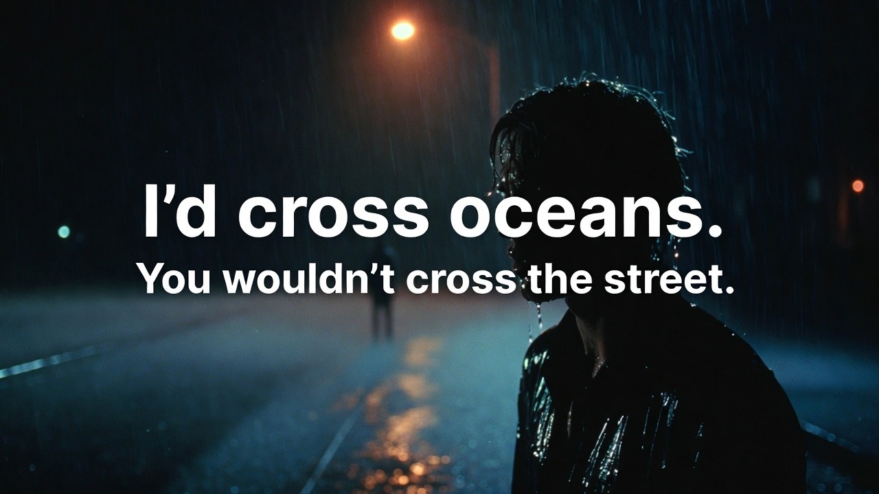 I’d Cross Oceans |You Wouldn’t Cross the Street - YouTube