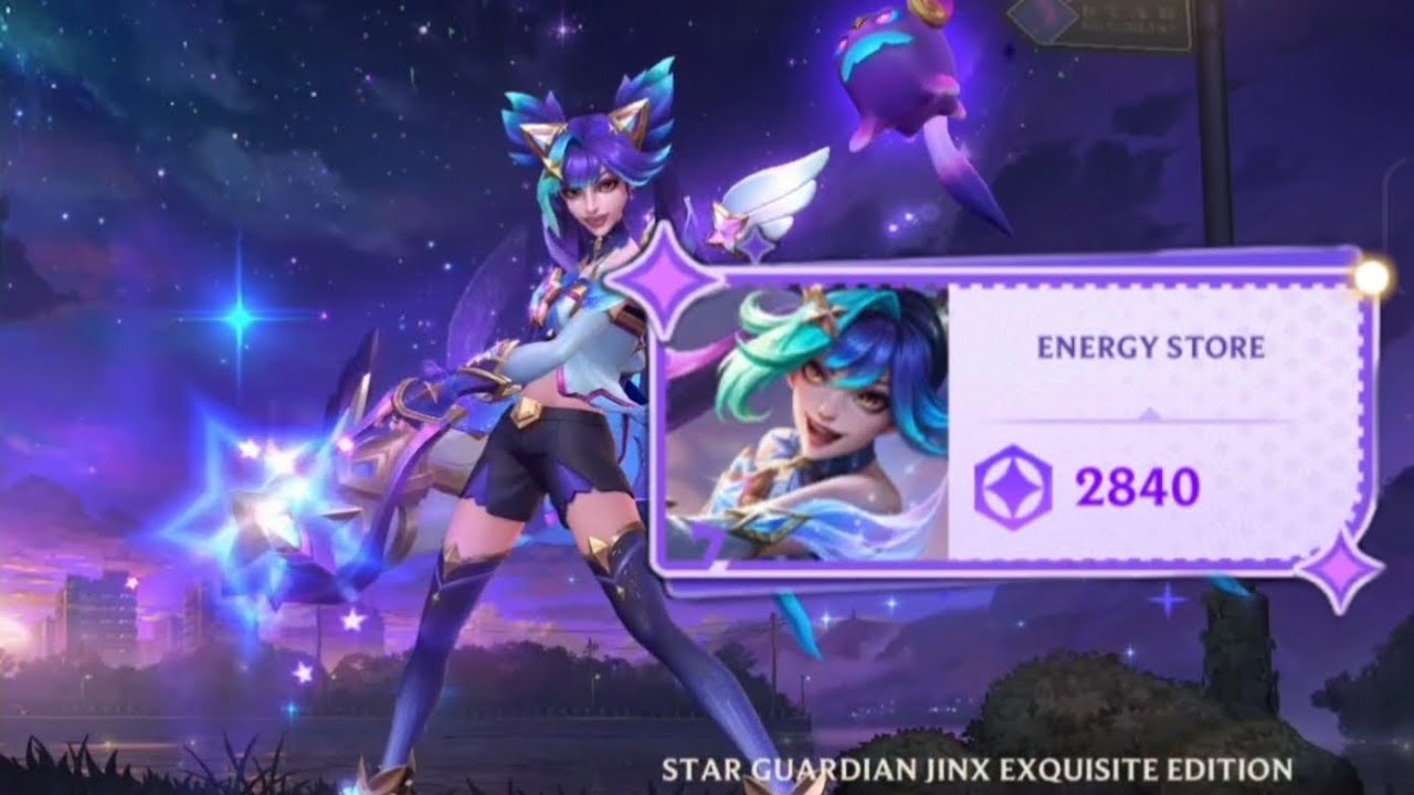 Nexus / Energy - Halfway to FREE Jinx Mythic Skin - Star Guardian Jinx ...