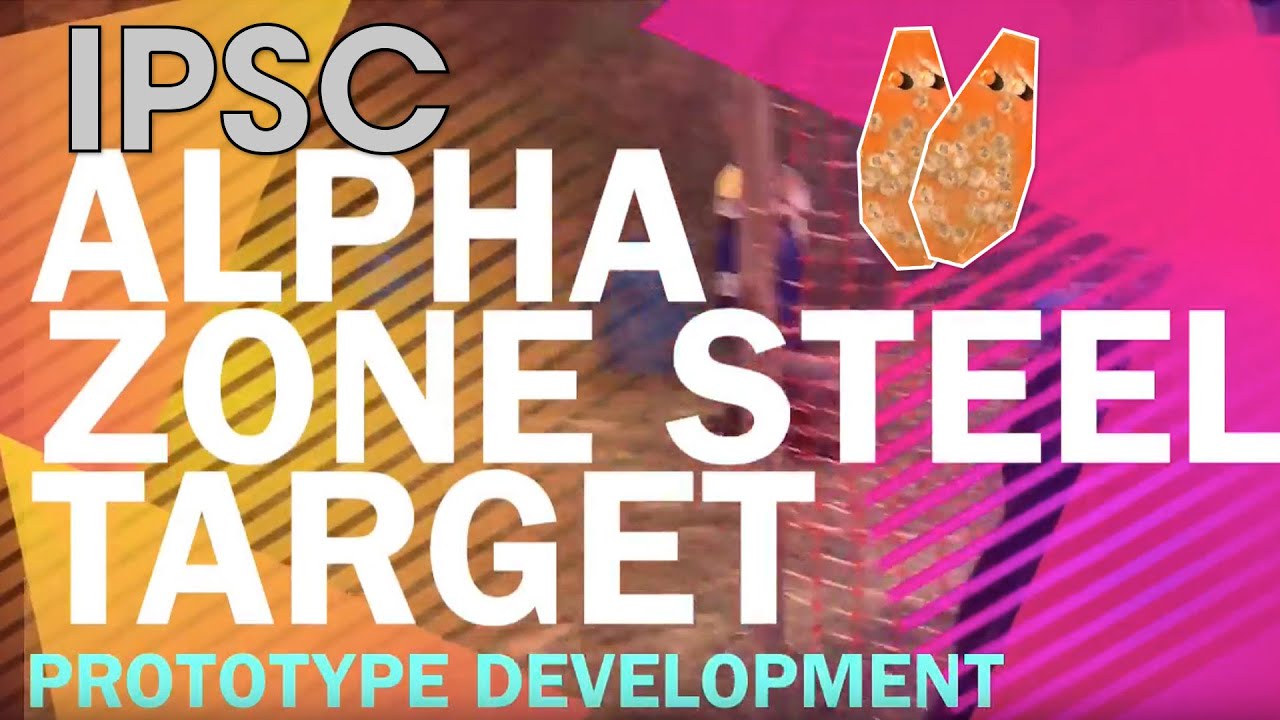 IPSC Alpha Zone AR500 Steel Target - NZL - YouTube