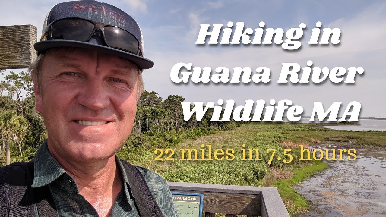 22 miles in Guana River WMA. I run out of water in 100 degrees heat ...