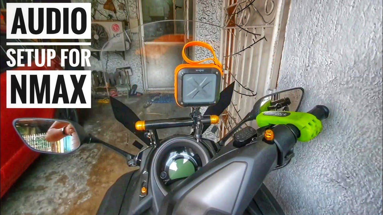 YAMAHA NMAX 155 Simple Sounds Setup | W King S7 Speaker - YouTube