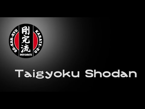 GKR Karate 1st Kata - Taigyoku Shodan Tutorial - To the Count