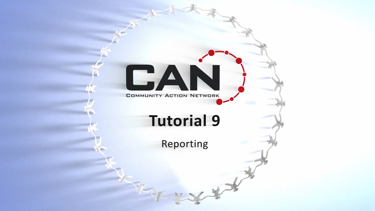 CAN Tutorial 9 - Reporting - YouTube
